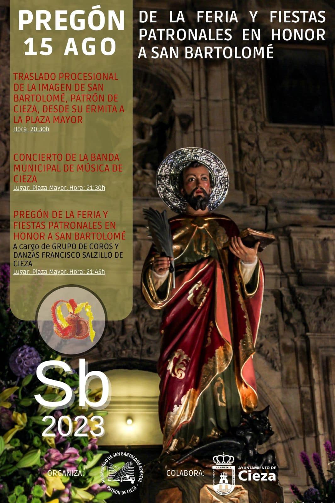 PREGÓN FERIA 2023 | San Bartolomé, Patrón de Cieza